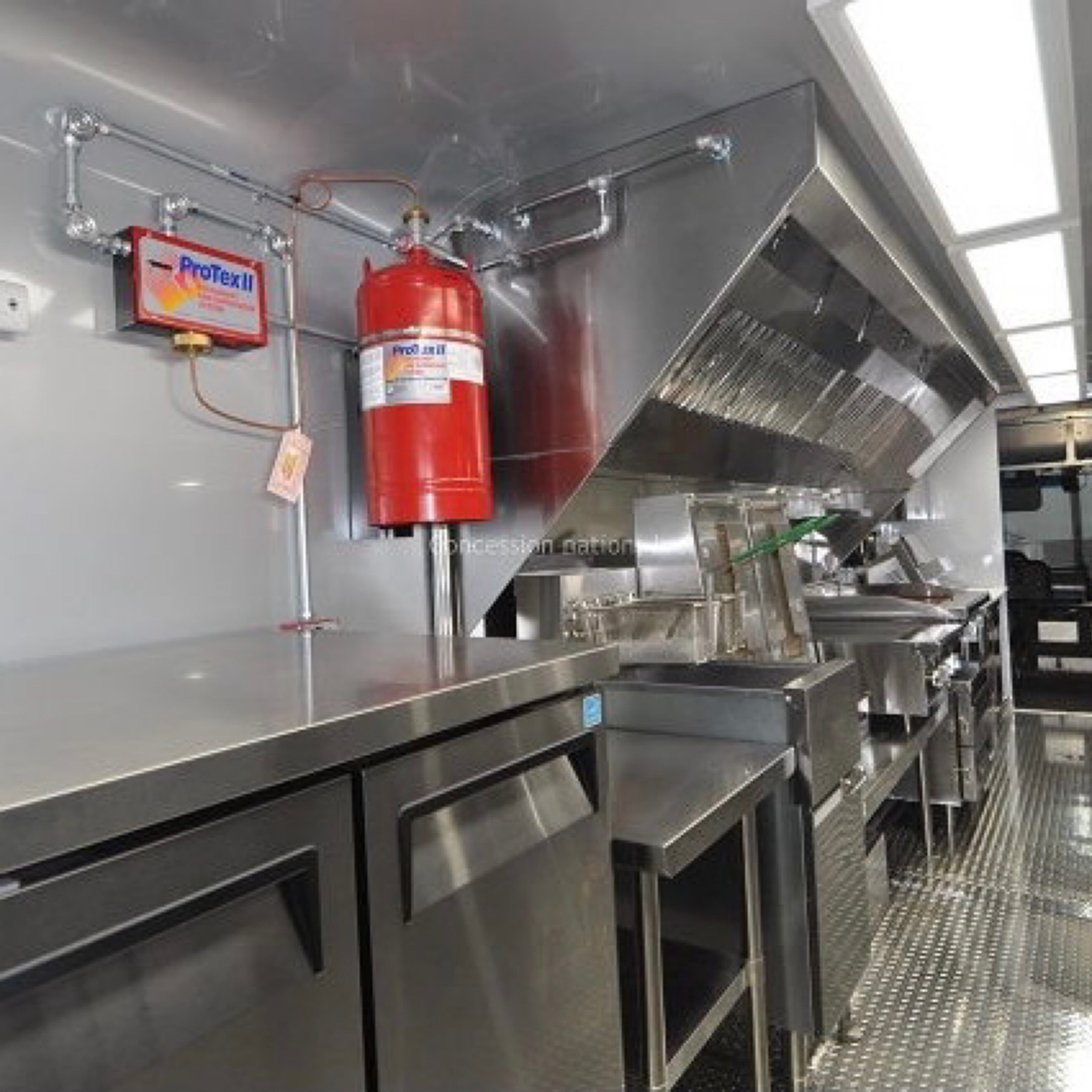 Protex L3000 10 flow point fire suppression system for food truck ...